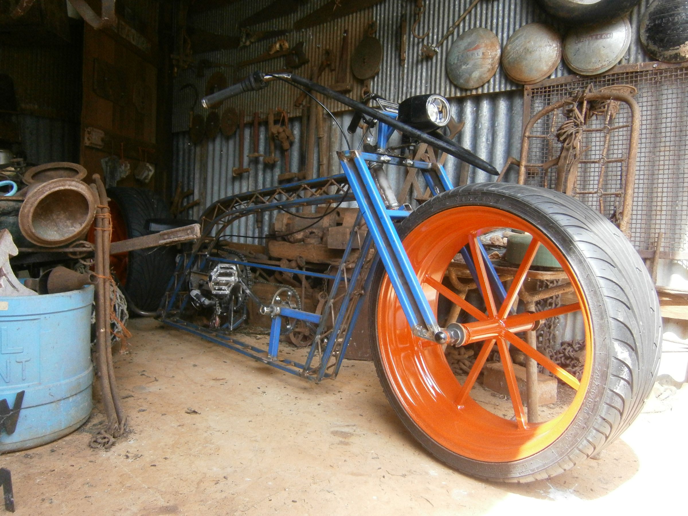 Custom Chopper Bicycle Wheels