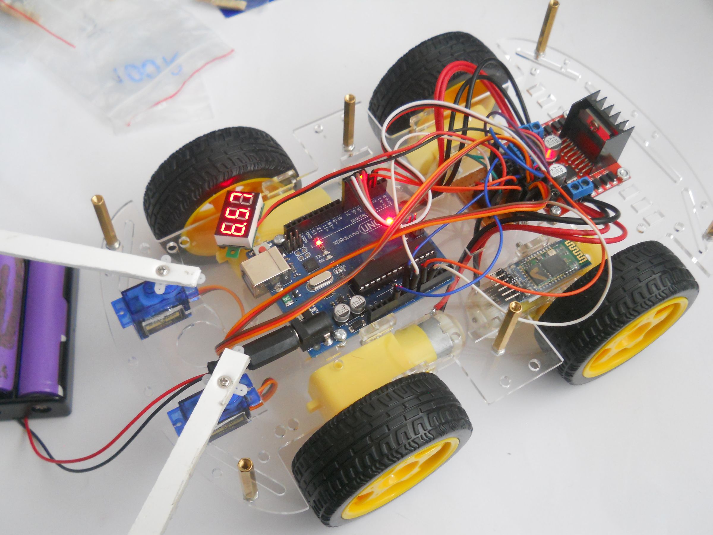 DIY Intelligent Autonomus Robot (Electronic Pet) /w Arduino : 13 Steps ...