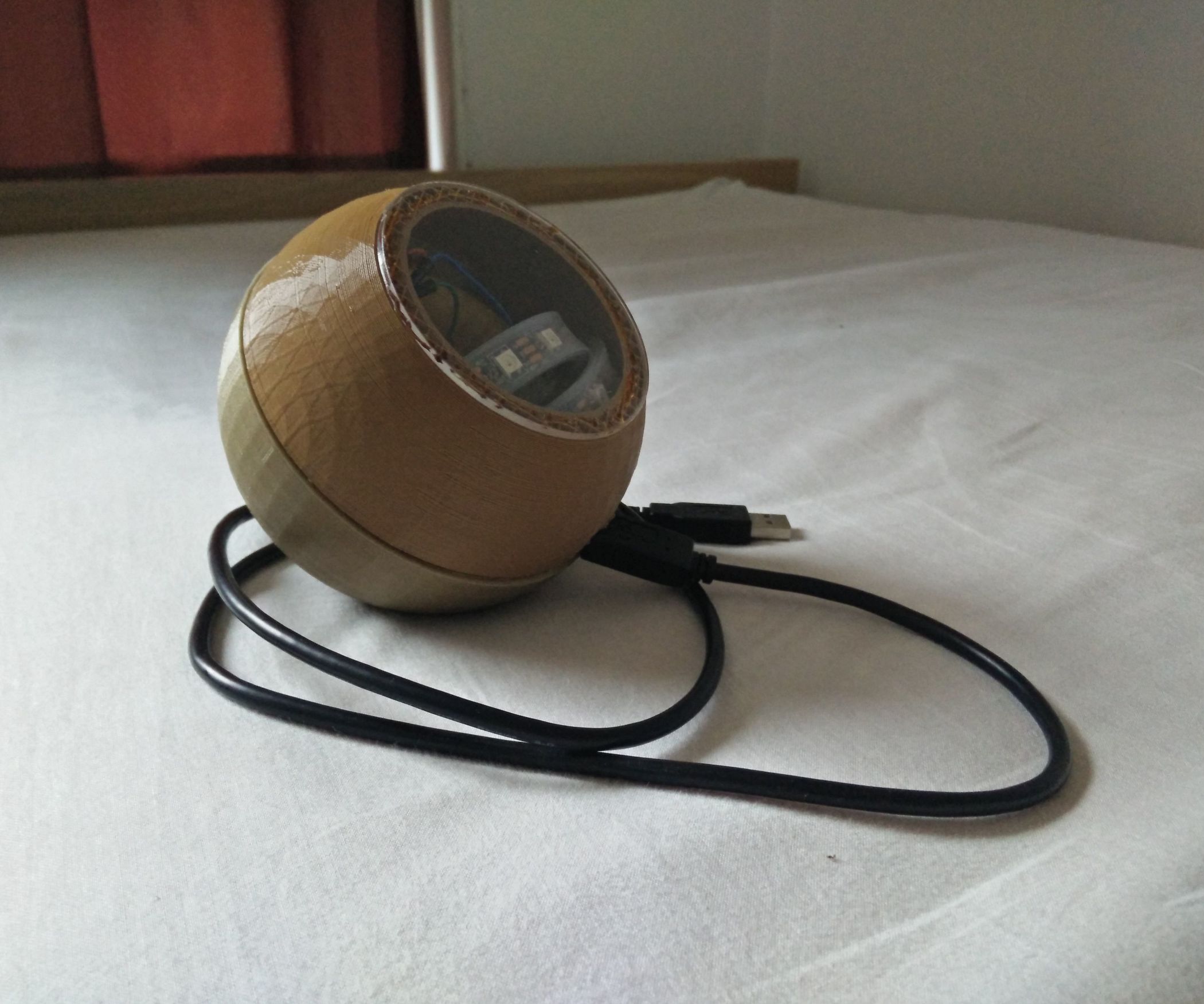 Color Changing Night Light Using Ardruino 101 : 4 Steps (with Pictures ...