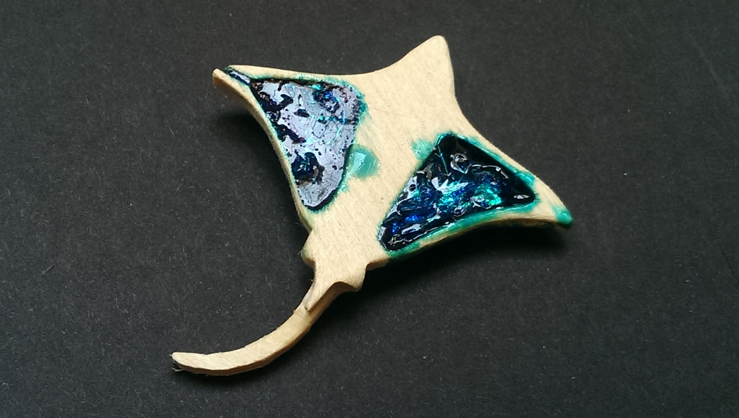 CNC Stingray Keychain (Custom Keychain) Tutorial : 6 Steps - Instructables