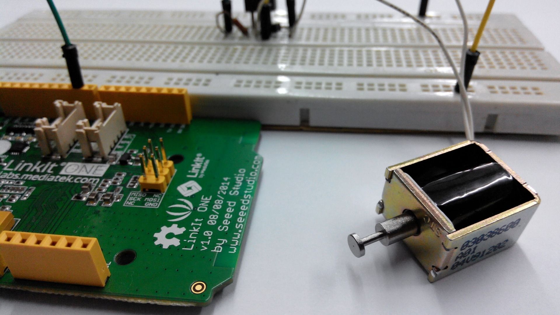 LinkIt ONE Bluetooth Solenoid Control : 4 Steps - Instructables