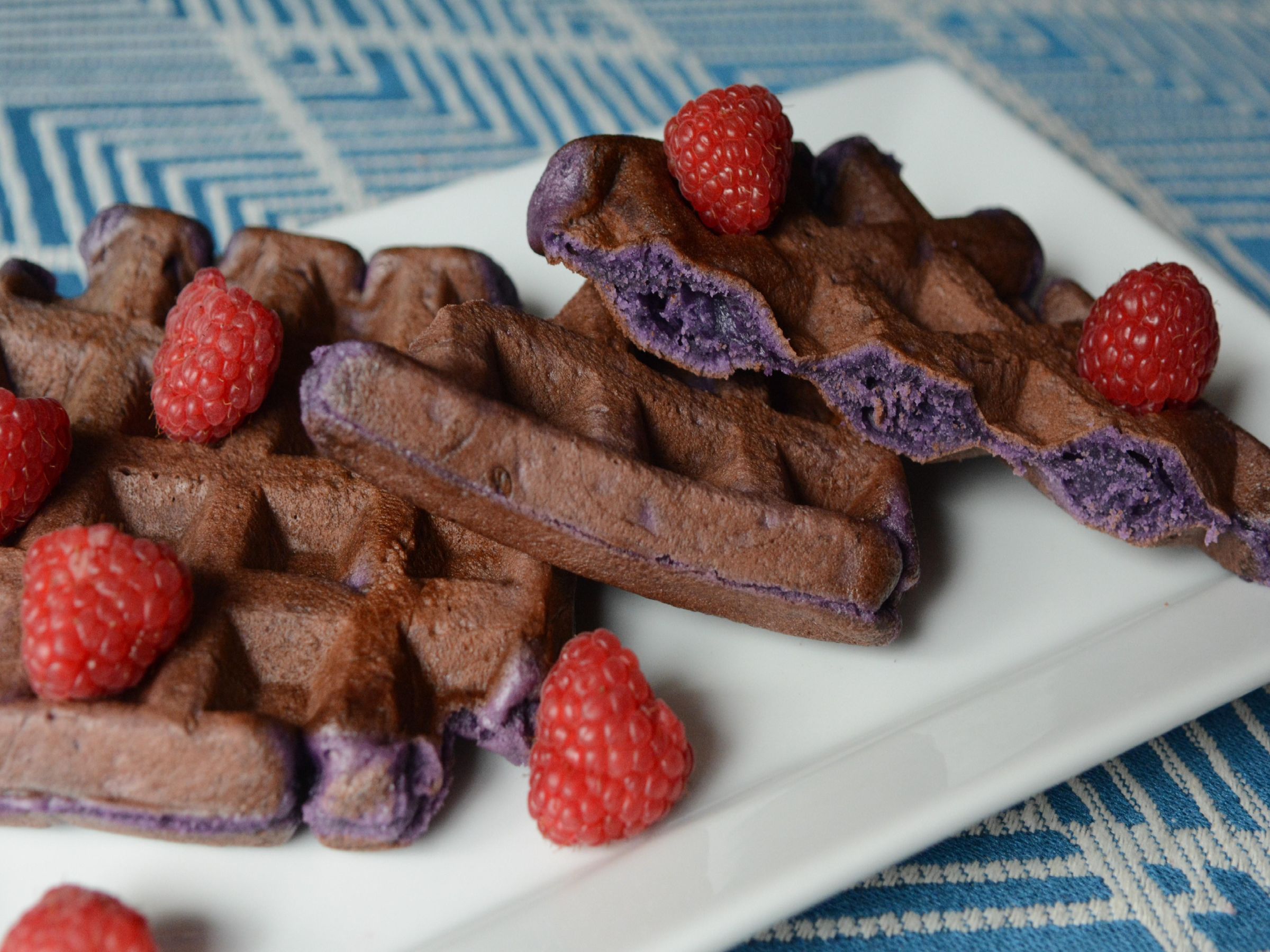 Funky Purple Ube Waffles : 6 Steps (with Pictures) - Instructables