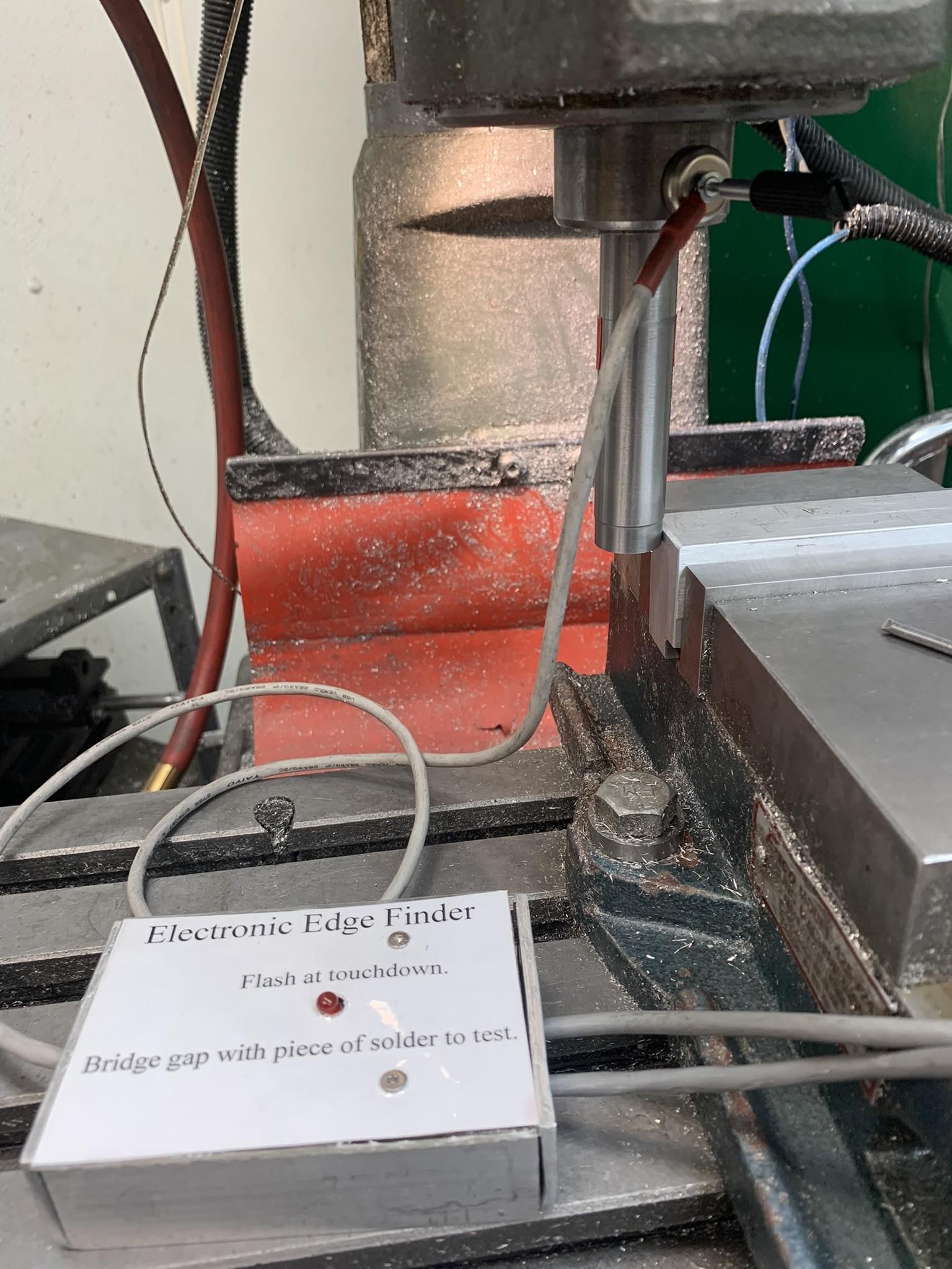 A CNC Compatible Electronic Edge Finder : 3 Steps - Instructables