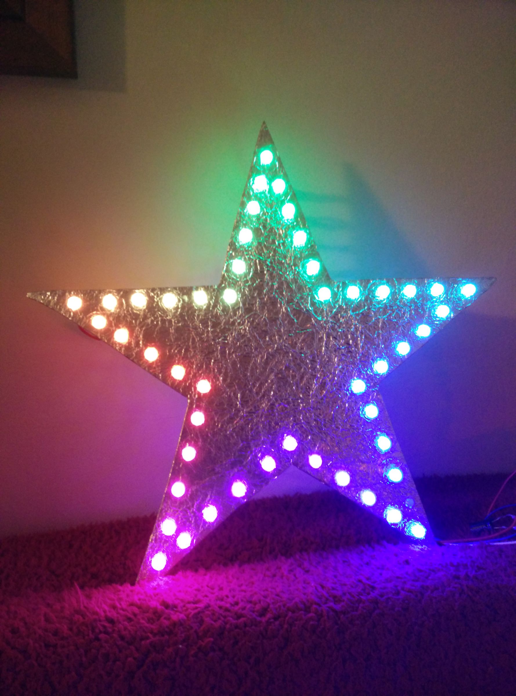 Led Star With Arduino and WS2811 Neopixels : 8 Steps (with Pictures ...