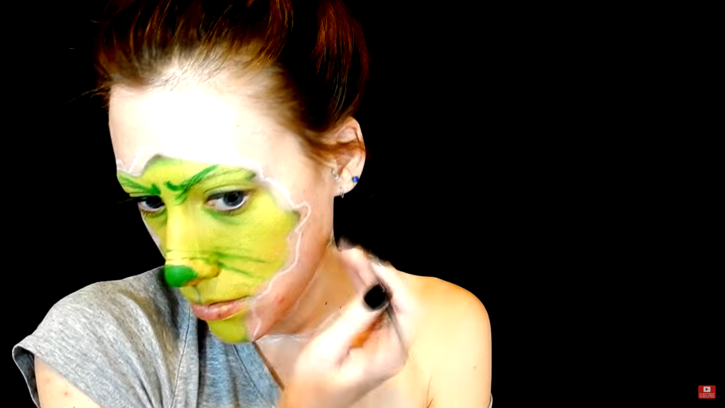 Unwrapping the Grinch! Body Paint : 14 Steps (with Pictures ...