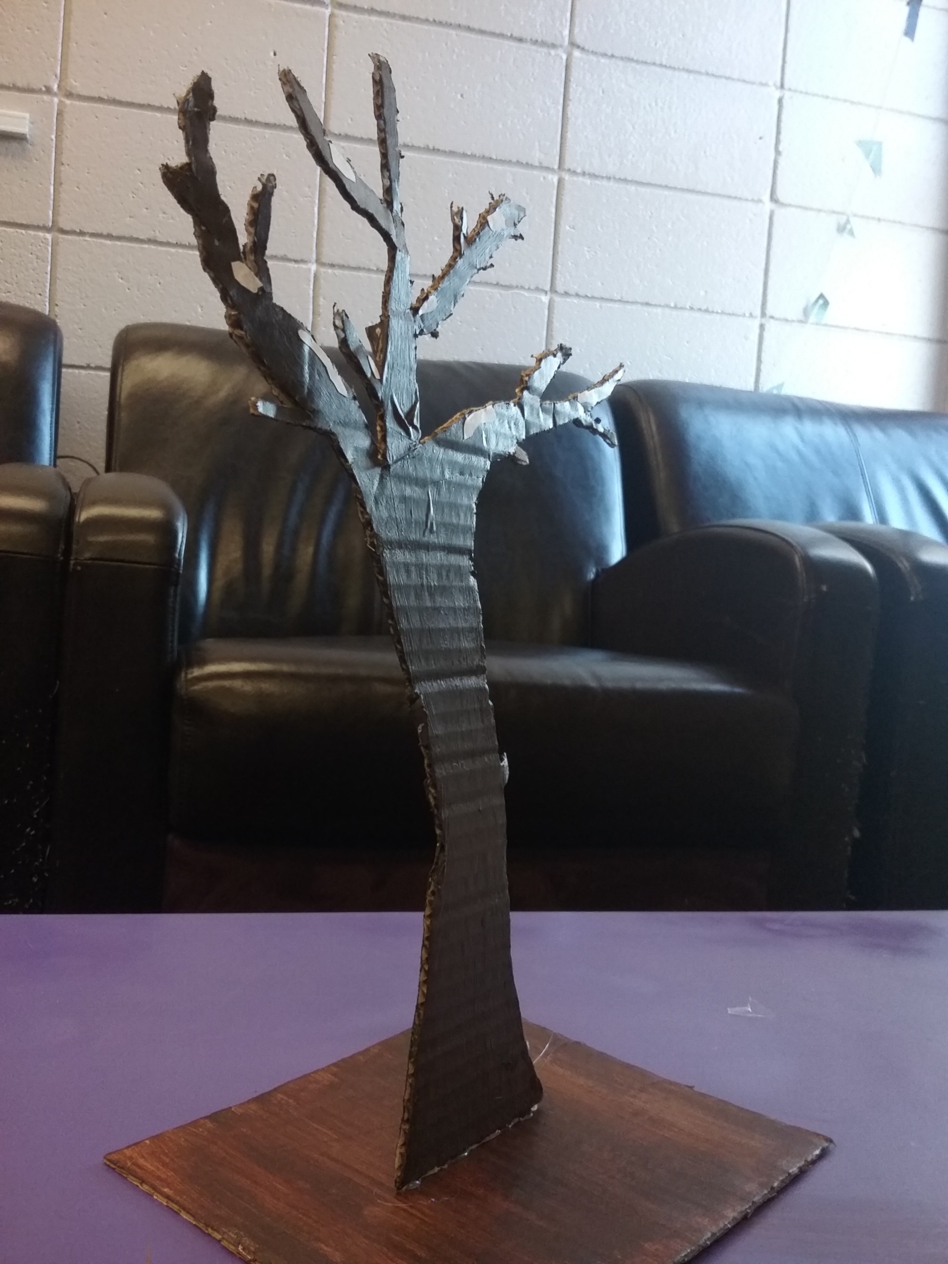 Cardboard Snowy Tree : 13 Steps - Instructables