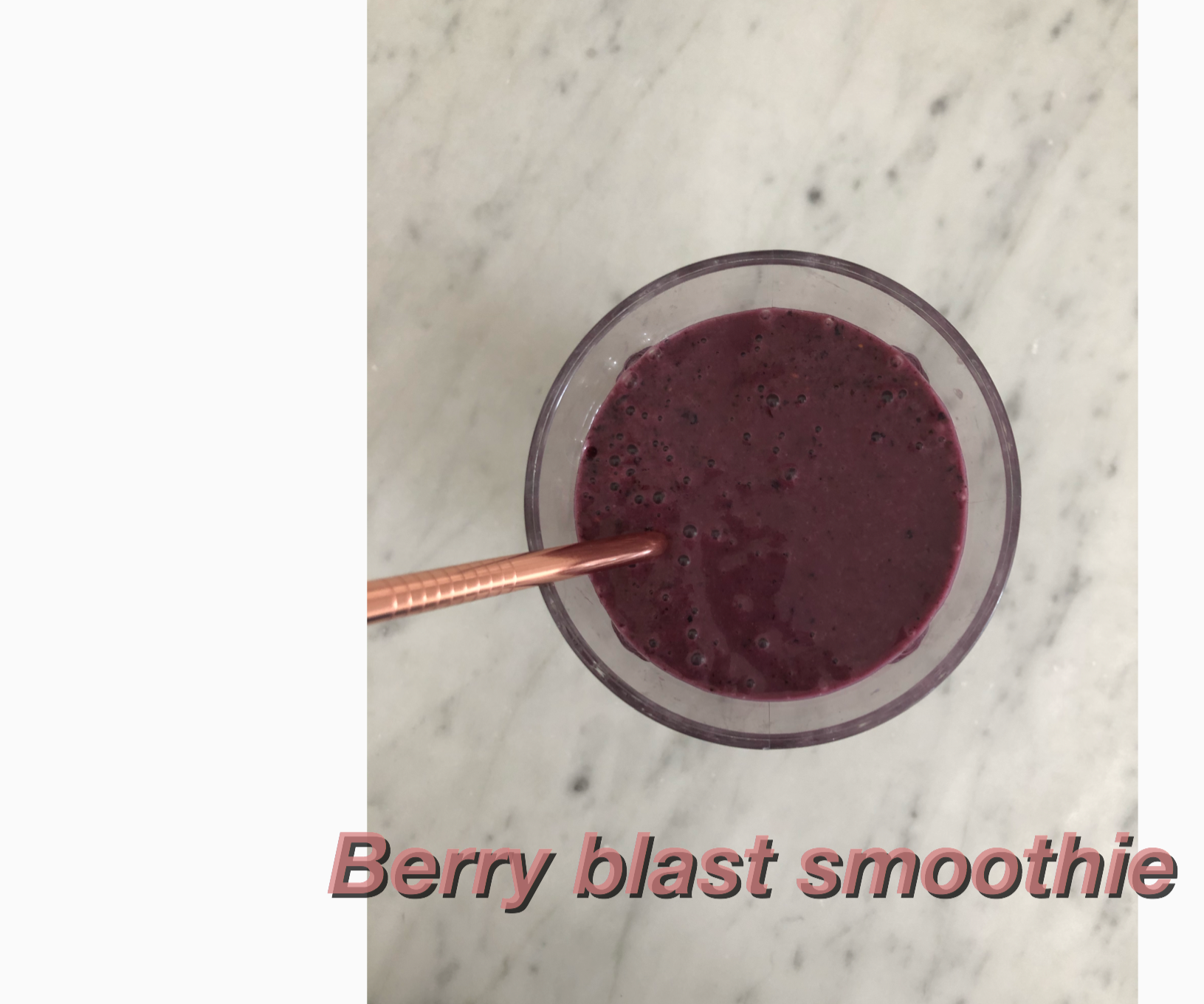 BERRY BLAST SMOOTHIE : 3 Steps - Instructables