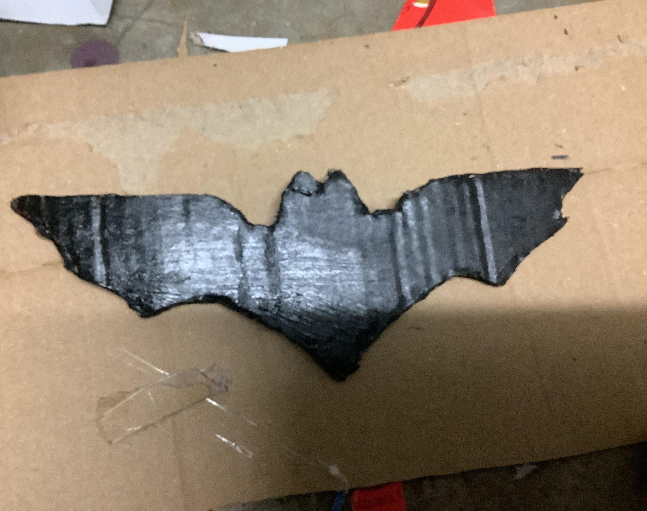Easy Cardboard Batarang : 3 Steps - Instructables