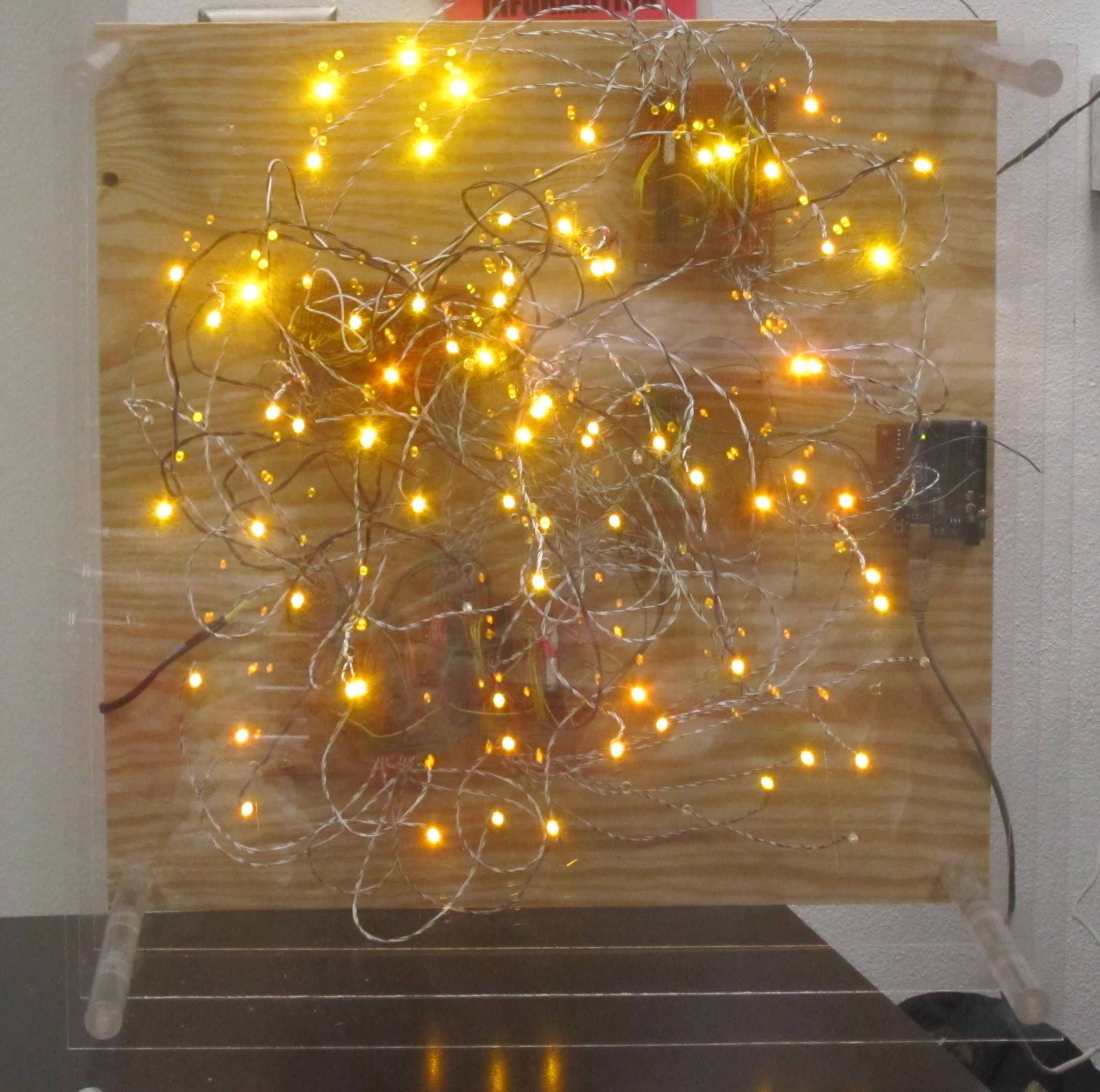 3-dimensional Star Cluster: Acrylic + LED Light Sculpture : 7 Steps ...