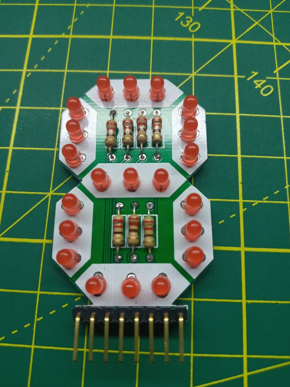 DISPLAY 7 SEGMENTS COMMON CATHODE FOR PROTOBOARD : 6 Steps - Instructables