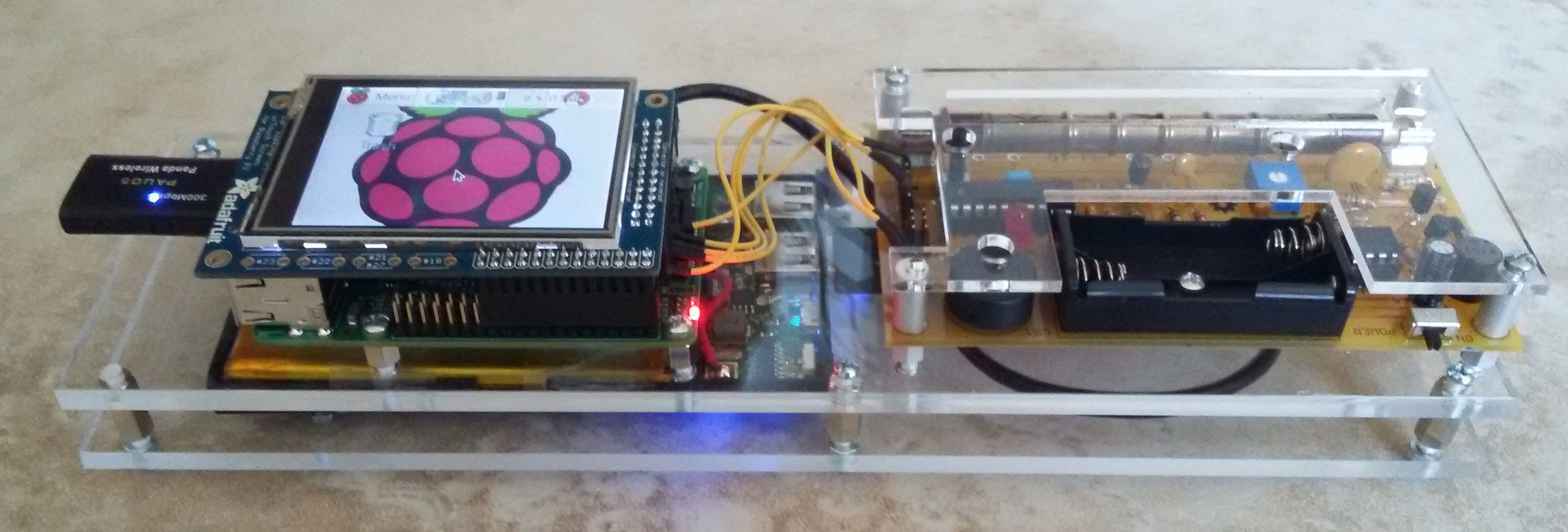 Portable Raspberry Pi Geiger Counter With Display : 12 Steps - Instructables