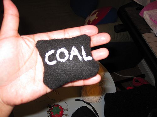 Naughty Plush Coal Stocking Stuffer : 5 Steps (with Pictures ...