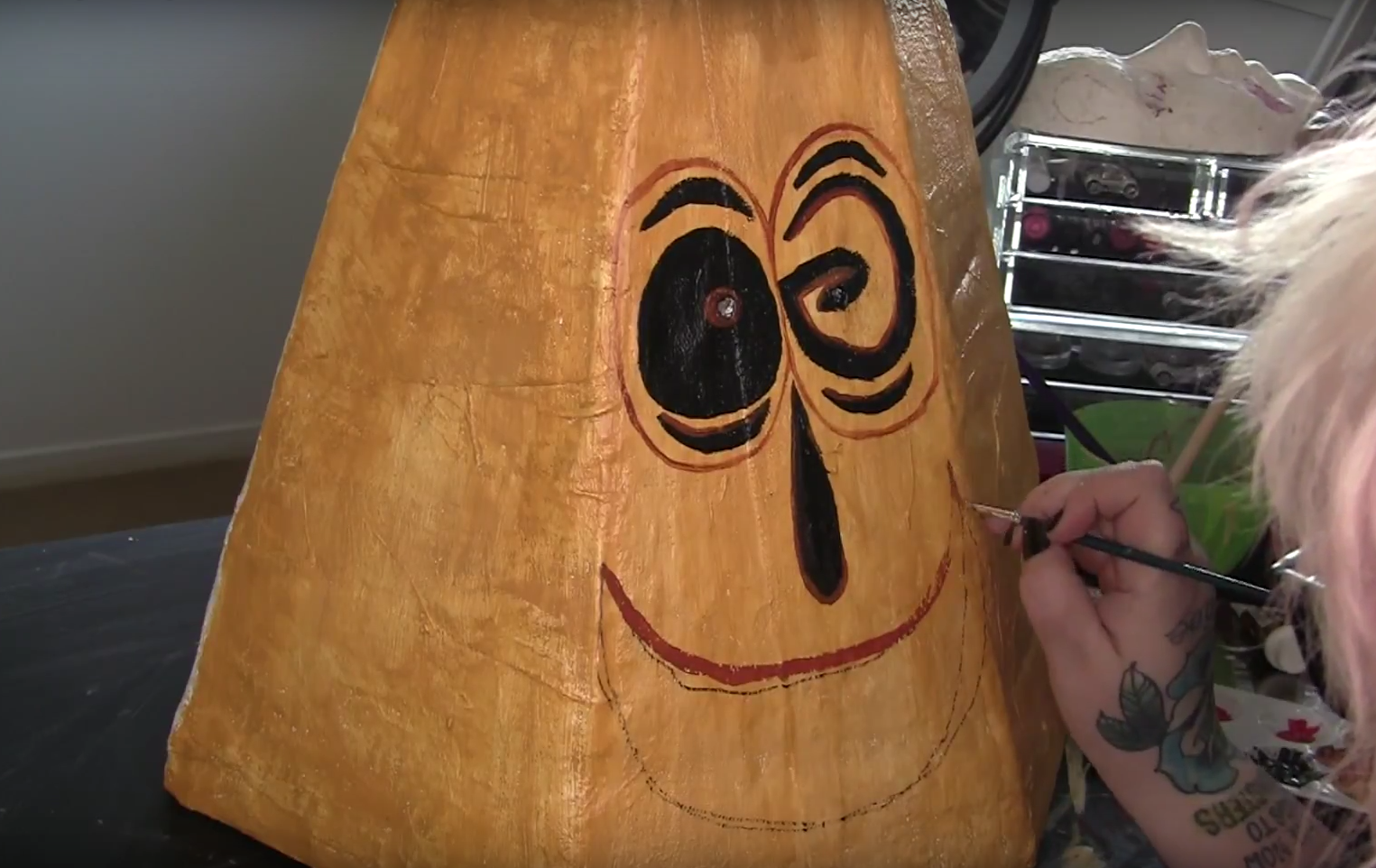 The Mayor From Halloween Town Mask Tutorial : 5 Steps (with Pictures ...