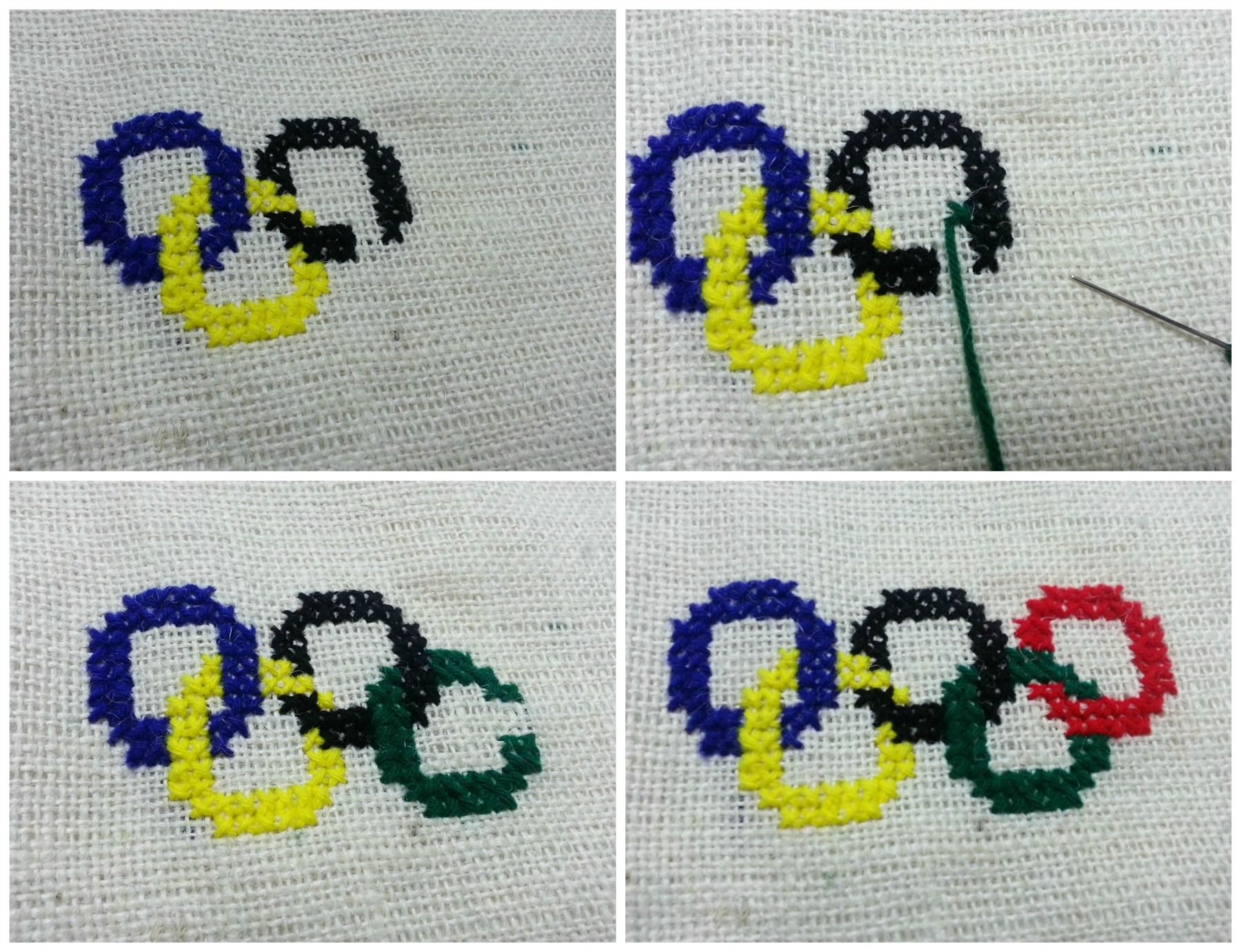 Olympic Inspired Cross-Stitches : 7 Steps (with Pictures) - Instructables