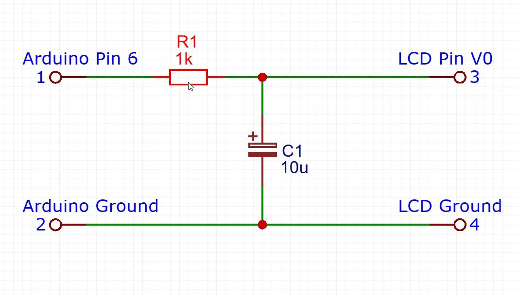1602 LCD Contrast Control From Arduino : 5 Steps - Instructables