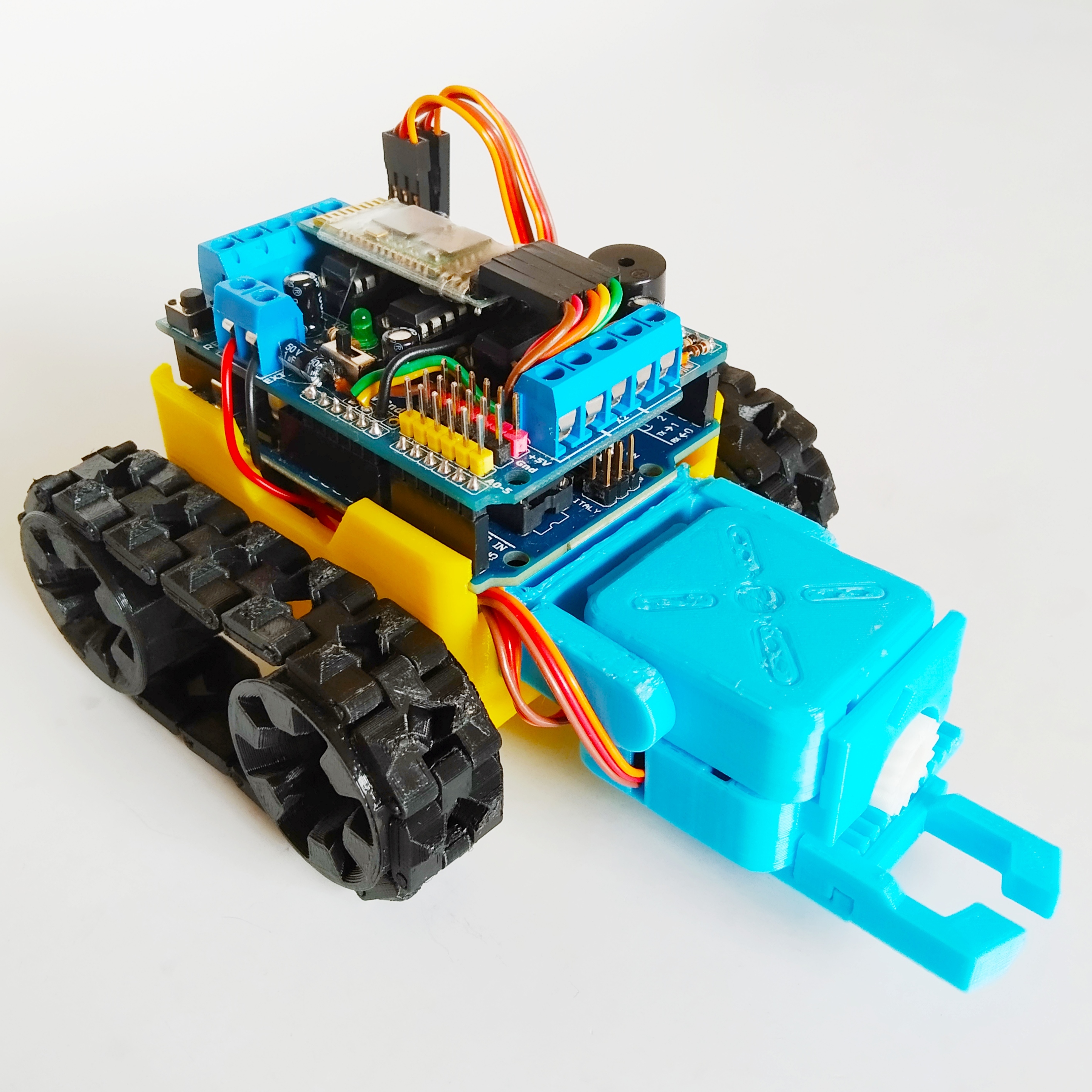 How to Build SMARS Robot - Arduino Smart Robot Tank Bluetooth : 16 ...
