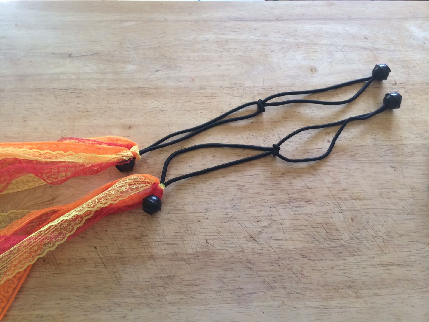 How to Make EASY Ribbon Practice Poi : 3 Steps - Instructables