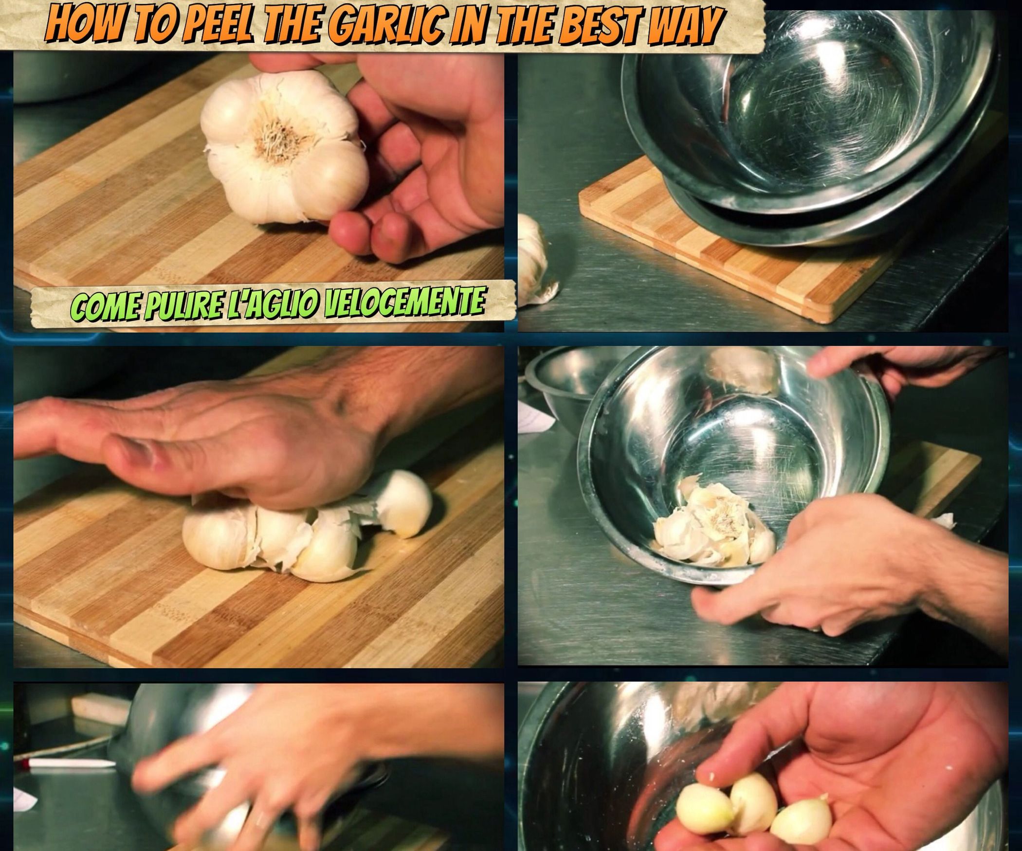 How to Clean a Garlic- Italian Food : 7 Steps - Instructables