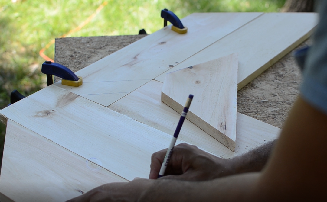 $20 Full Build Herringbone Dinner Table : 14 Steps (with Pictures ...