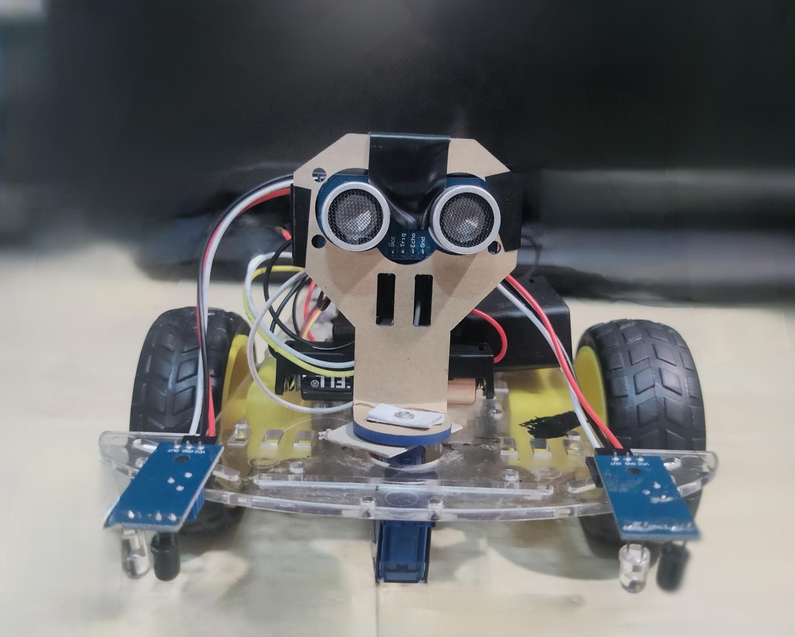 Obstacle and Cliff Detection Robotic Car : 6 Steps - Instructables