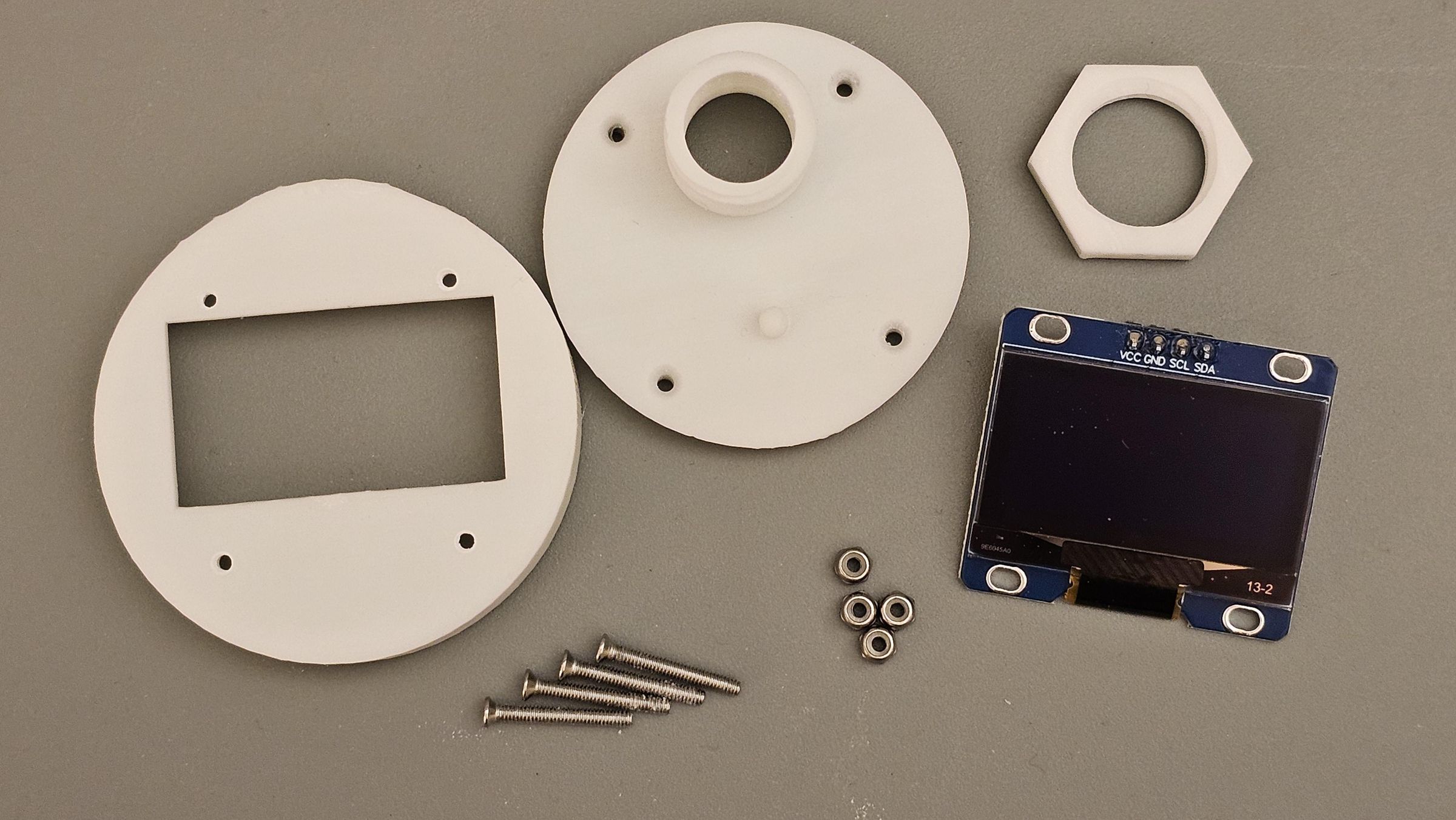 OLED Screen, Chassis Mount With Just a Drill : 3 Steps (with Pictures ...