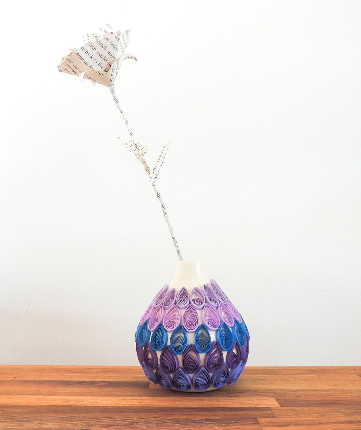 Paper Quilled Teardrop Vase : 5 Steps (with Pictures) - Instructables