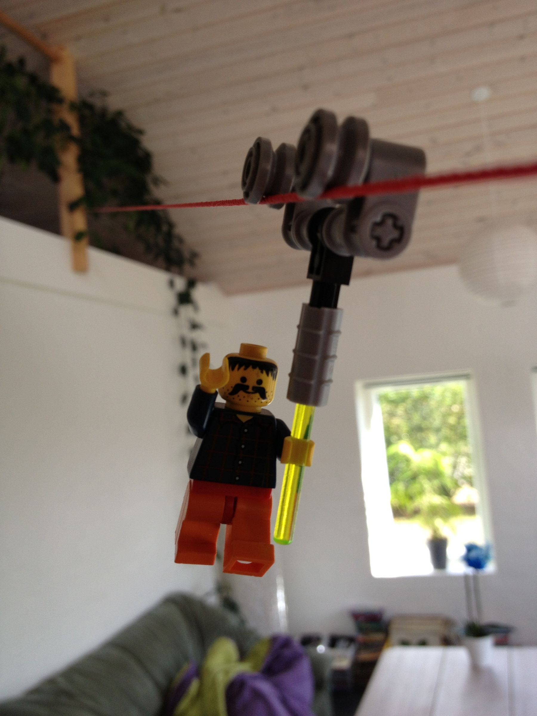 LEGO Rope Slide : 3 Steps (with Pictures) - Instructables