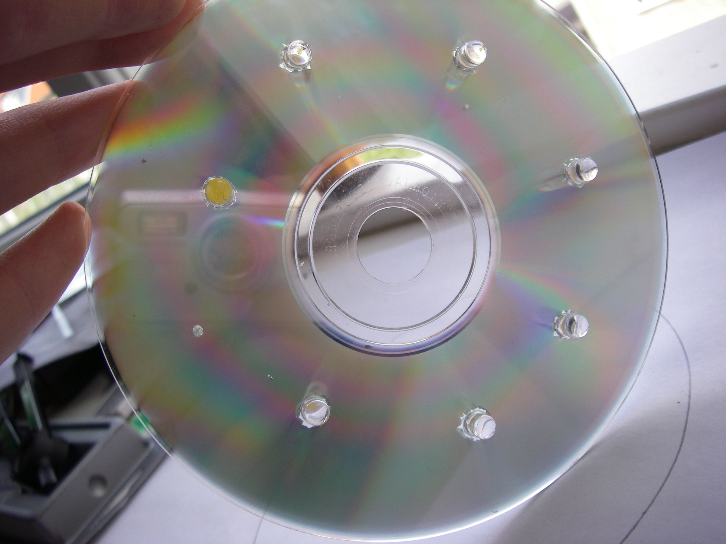 The USB Powered LED CD Lamp : 8 Steps (with Pictures) - Instructables