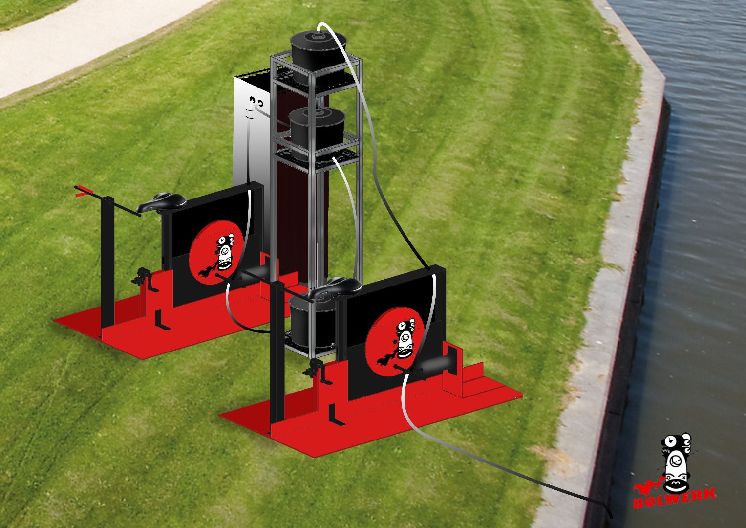 The Bicycle Shower : 10 Steps - Instructables