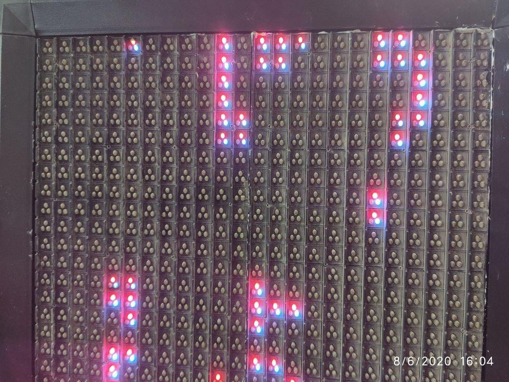 64x32 Rgb Led Matrix With Arduino Mega 6 Steps Instructables