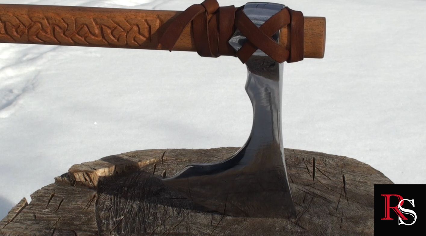 Viking Bearded Axe (Skeggox) From an Old Woodsman Axe : 17 Steps (with ...