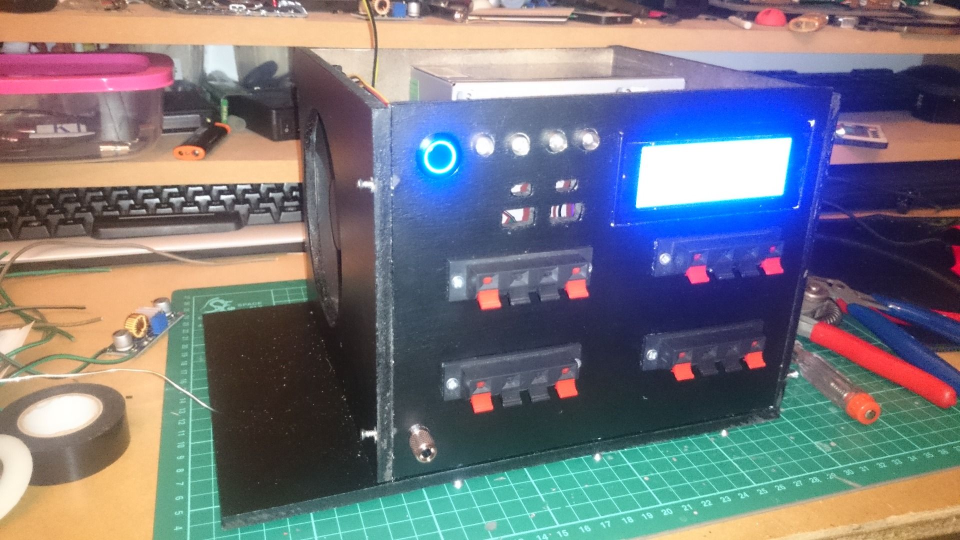 Bench PSU Power Supply From Old ATX With Arduino and LCD Monitor : 7 ...