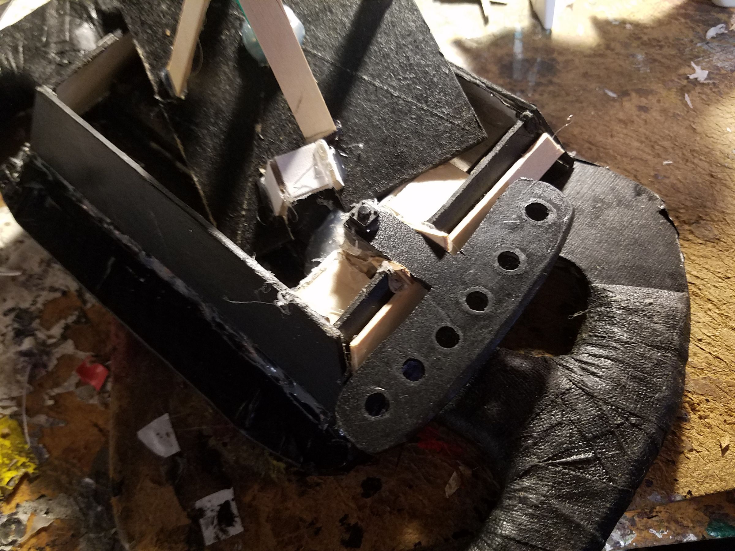 DIY PC Steering Wheel and Pedals From Cardboard! (Feedback, Paddle ...