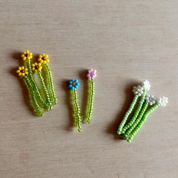 Mini Beaded Flowers Bouquets : 11 Steps (with Pictures) - Instructables