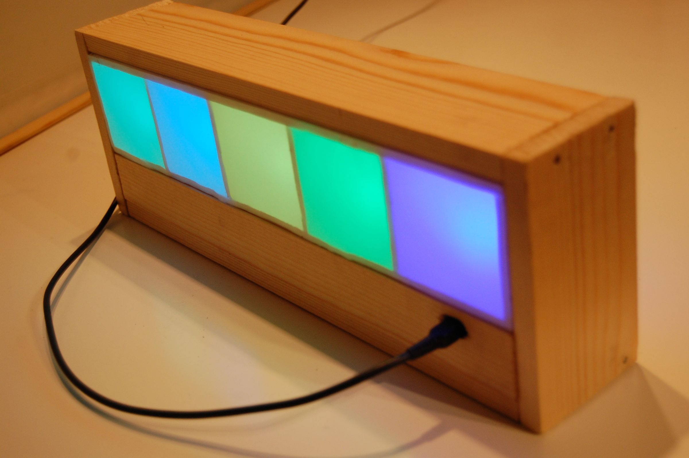 Light Spectrum Clock : 6 Steps (with Pictures) - Instructables