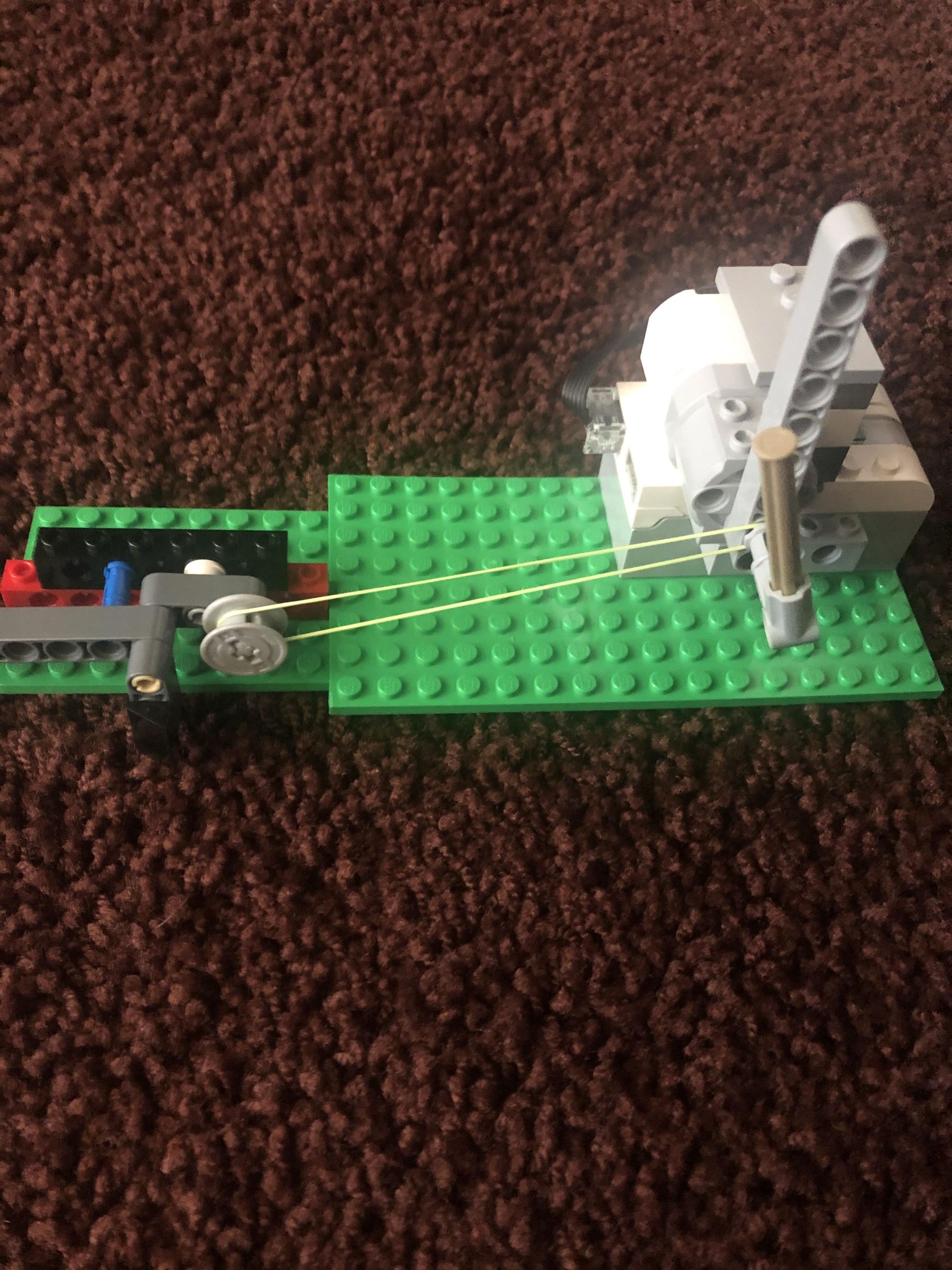 Working Lego Pulley Mechanism : 5 Steps - Instructables