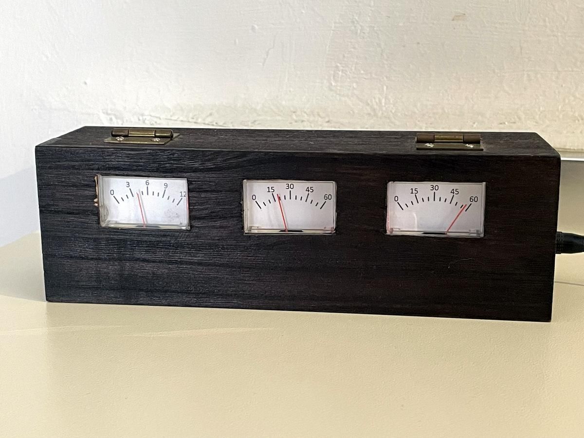 Arduino Voltmeter Clock : 5 Steps - Instructables