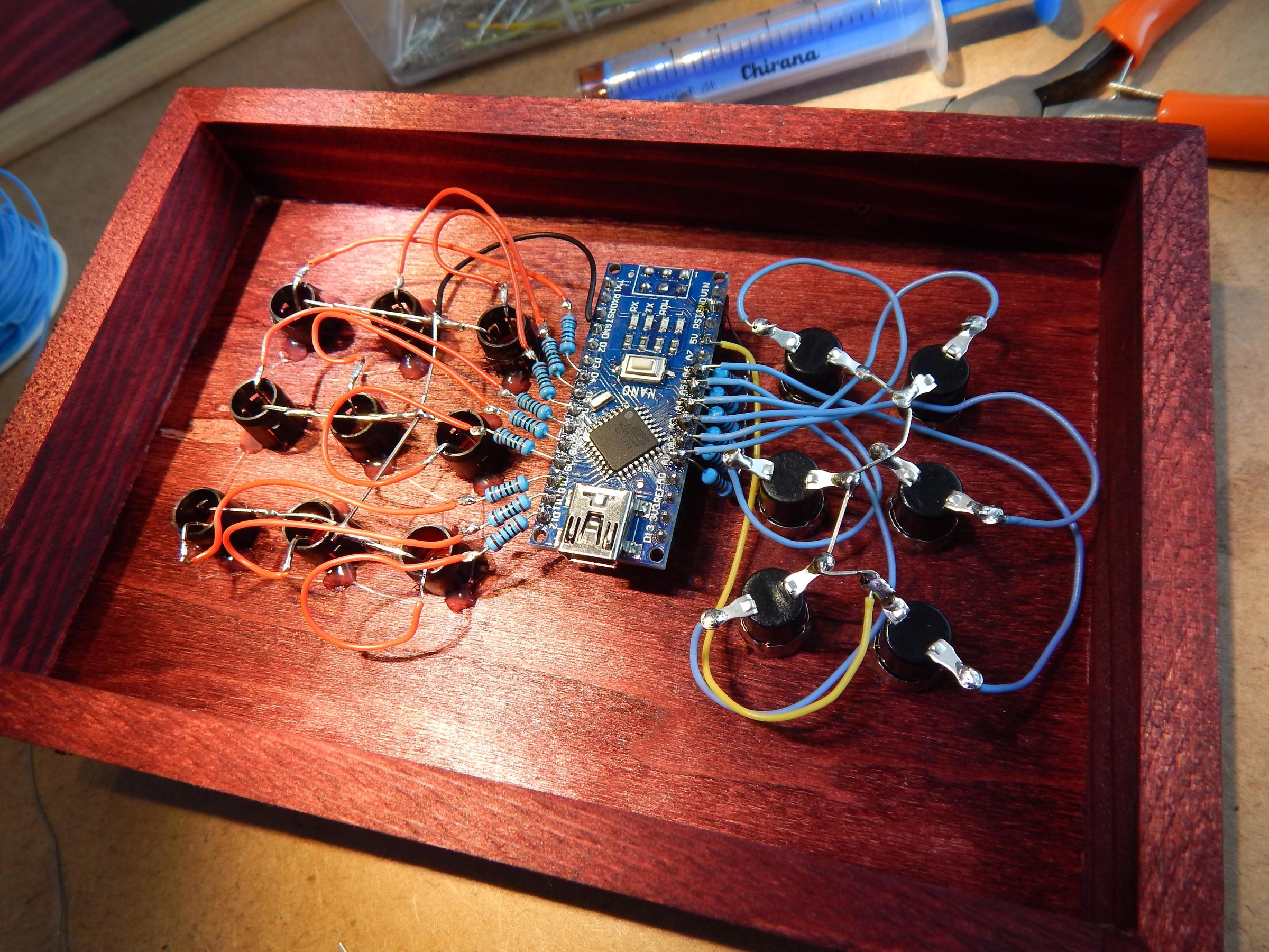 Electronic Puzzle Box With Secret Compartment : 16 Steps (with Pictures ...