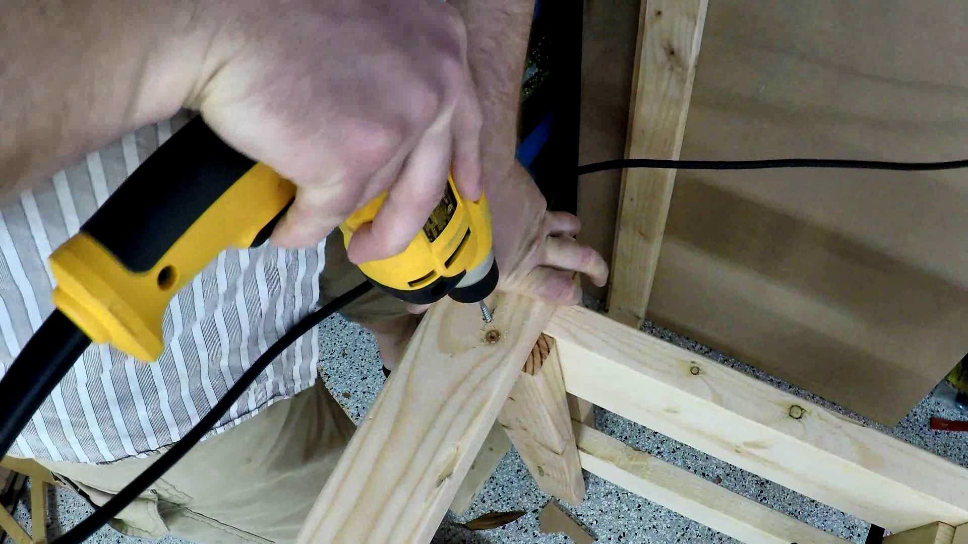 Massive Standing Desk With 2x4s and MDF Surface : 14 Steps (with ...