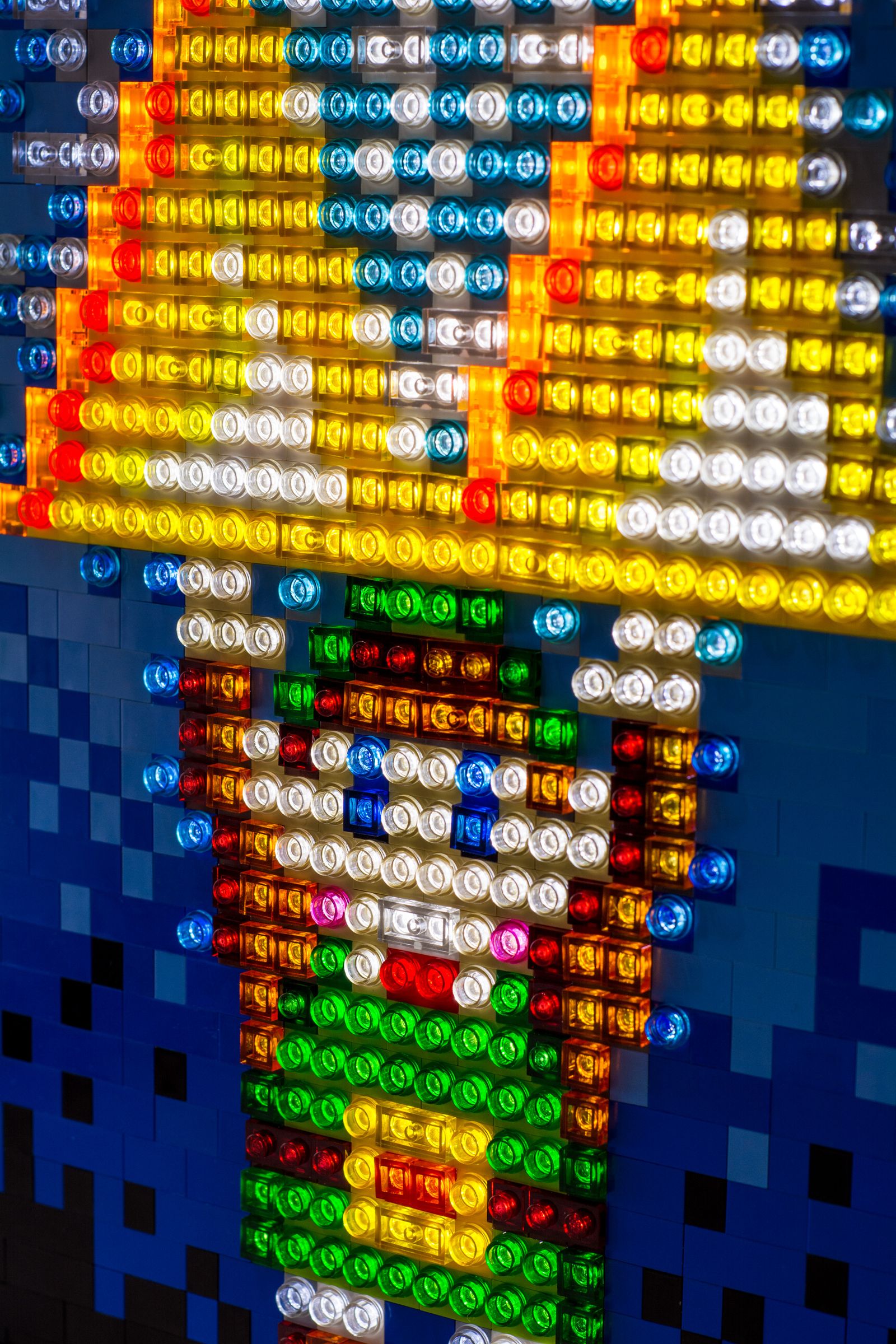 Illuminated Mosaic LEGO Sprite Portraits : 4 Steps (with Pictures ...