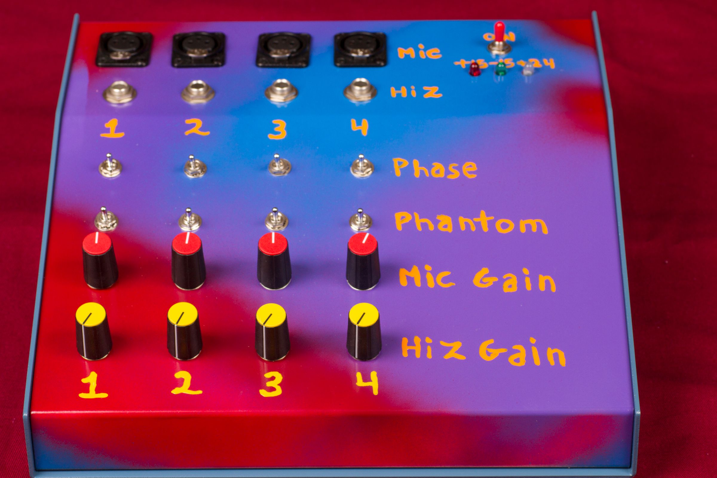 Build the Four-Channel SSM2019 Phantom Powered Mic Preamp : 9 Steps ...