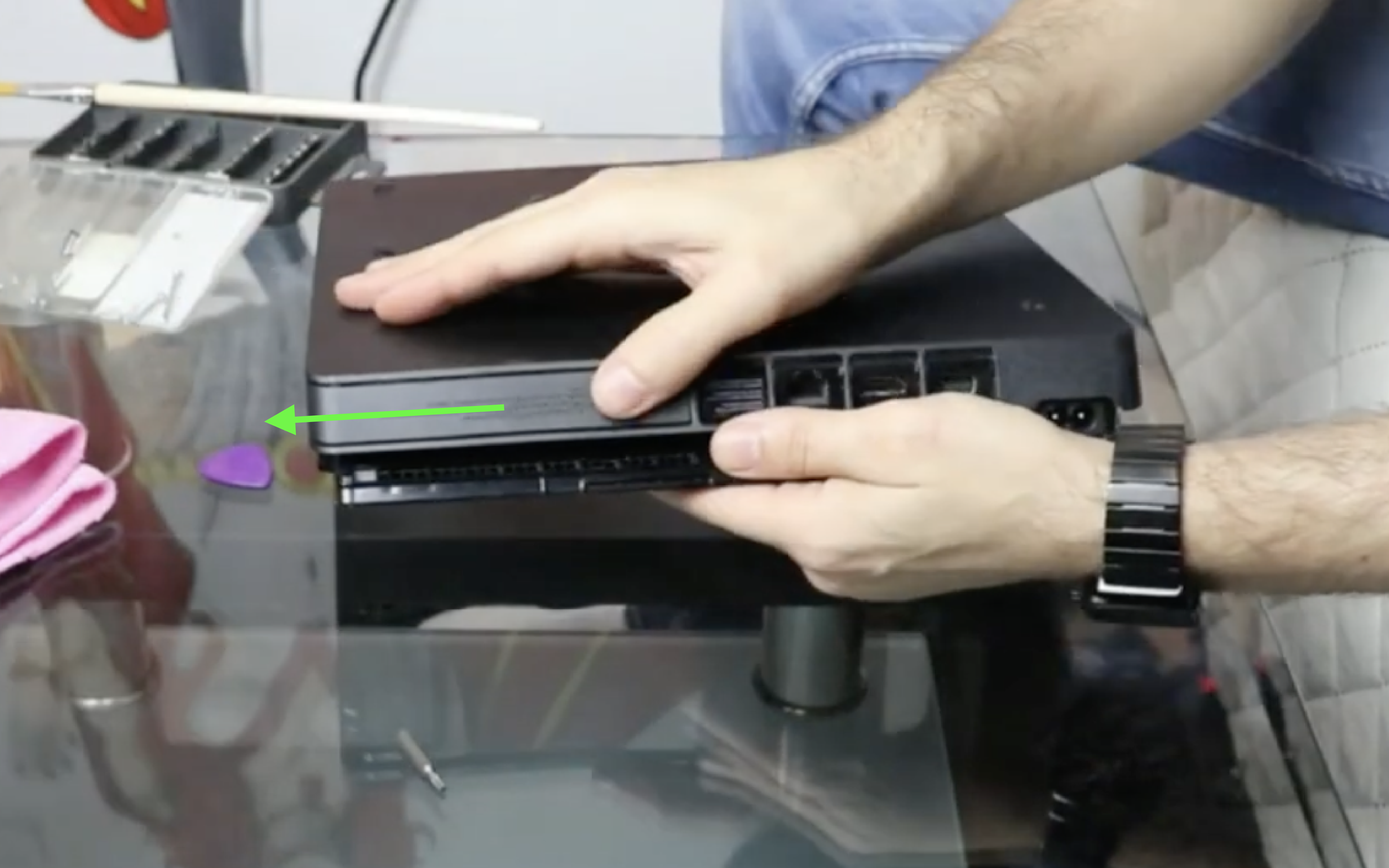 PS4 Slim Cleaning: Fix Loud Fan & Thermal Paste Change : 12 Steps (with ...