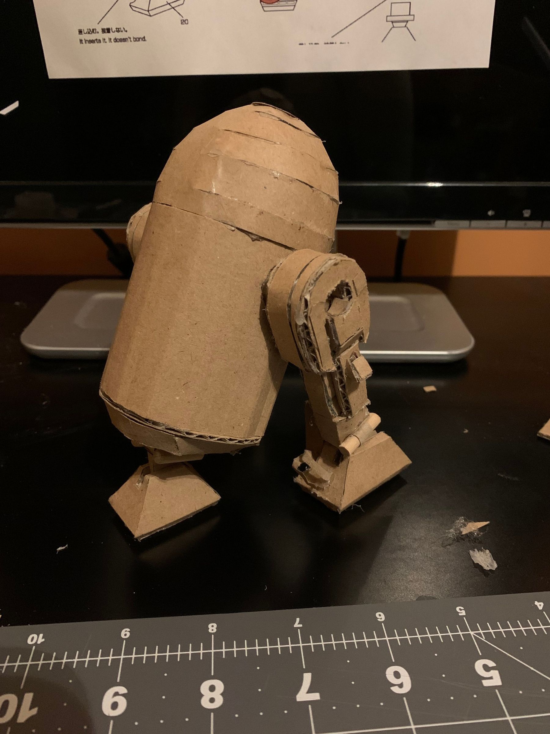 Cardboard R2-D2 Model : 5 Steps (with Pictures) - Instructables