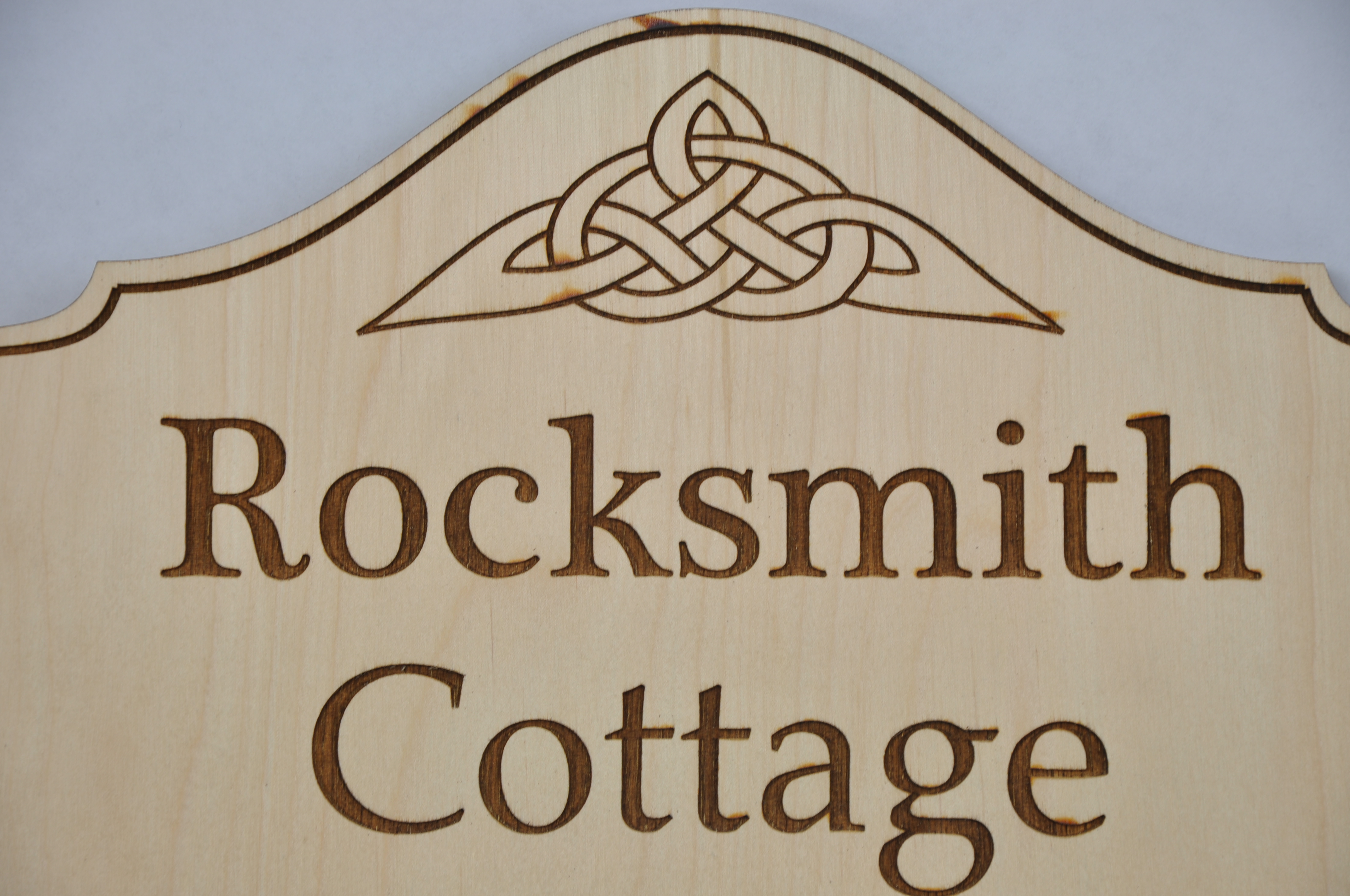 Laser Cut House Sign - Instructables