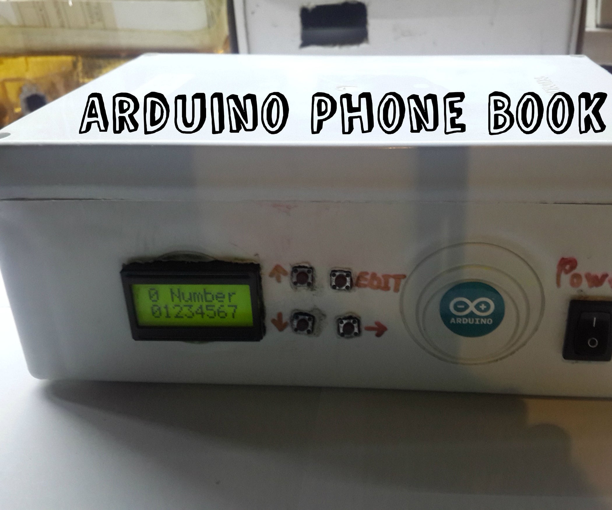 Arduino Phone Book : 10 Steps (with Pictures) - Instructables