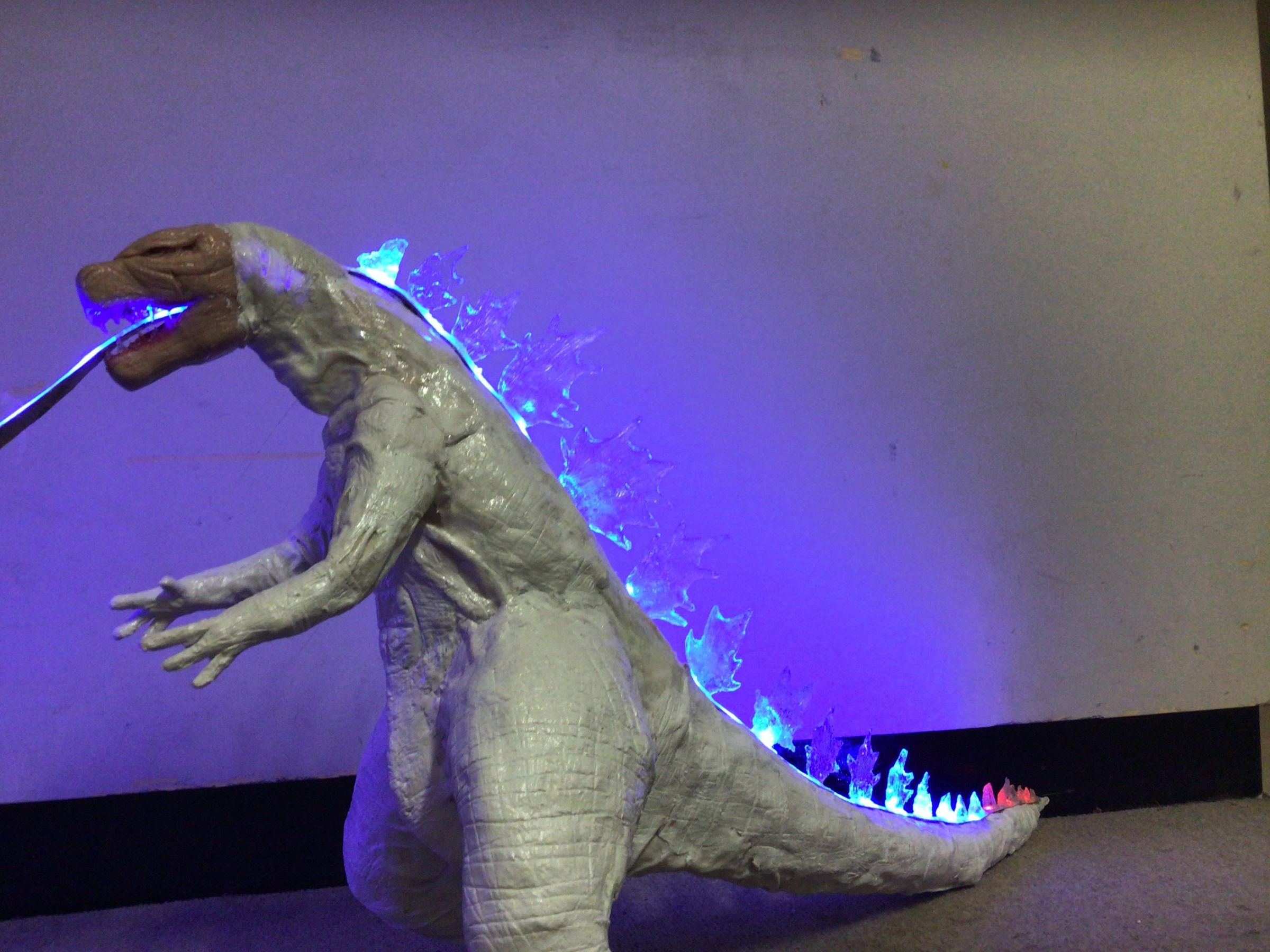 DIY Light Up LED Godzilla Lamp : 9 Steps (with Pictures) - Instructables