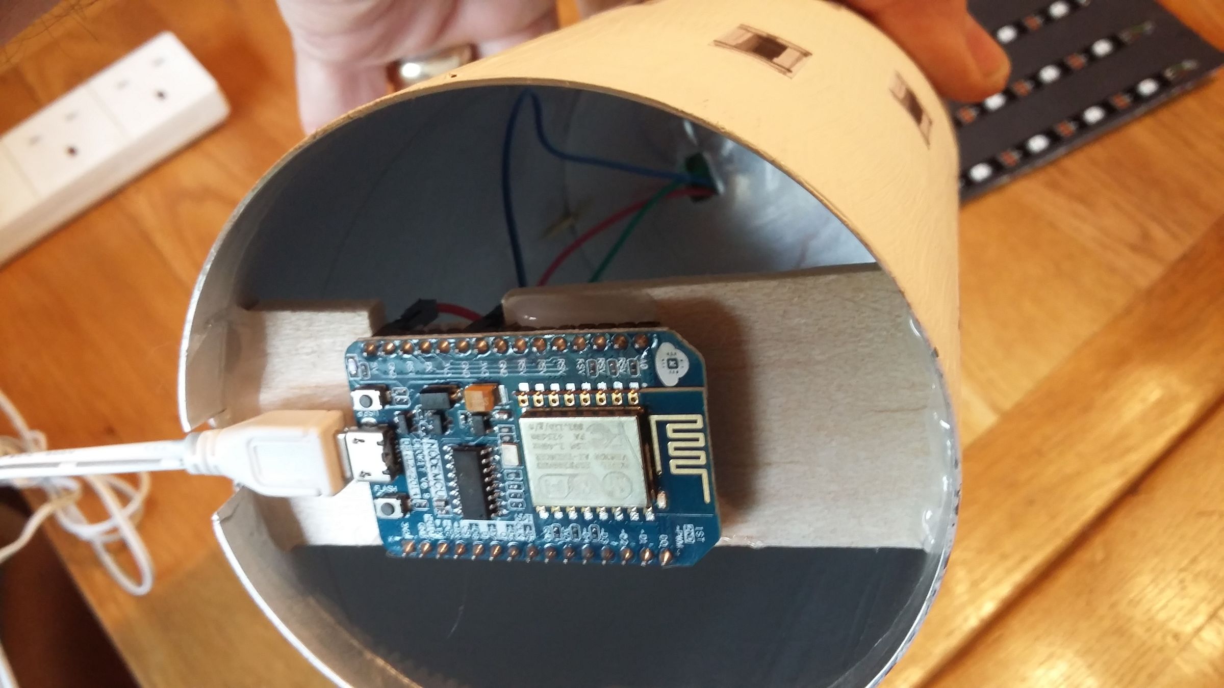 Internet of Things Lighthouse Using Arduino ESP8266 & WS2812 LED : 6 ...