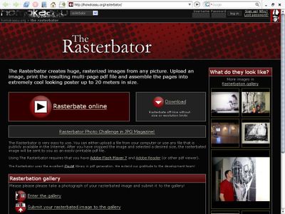 Create a Rasterbated Poster : 8 Steps - Instructables