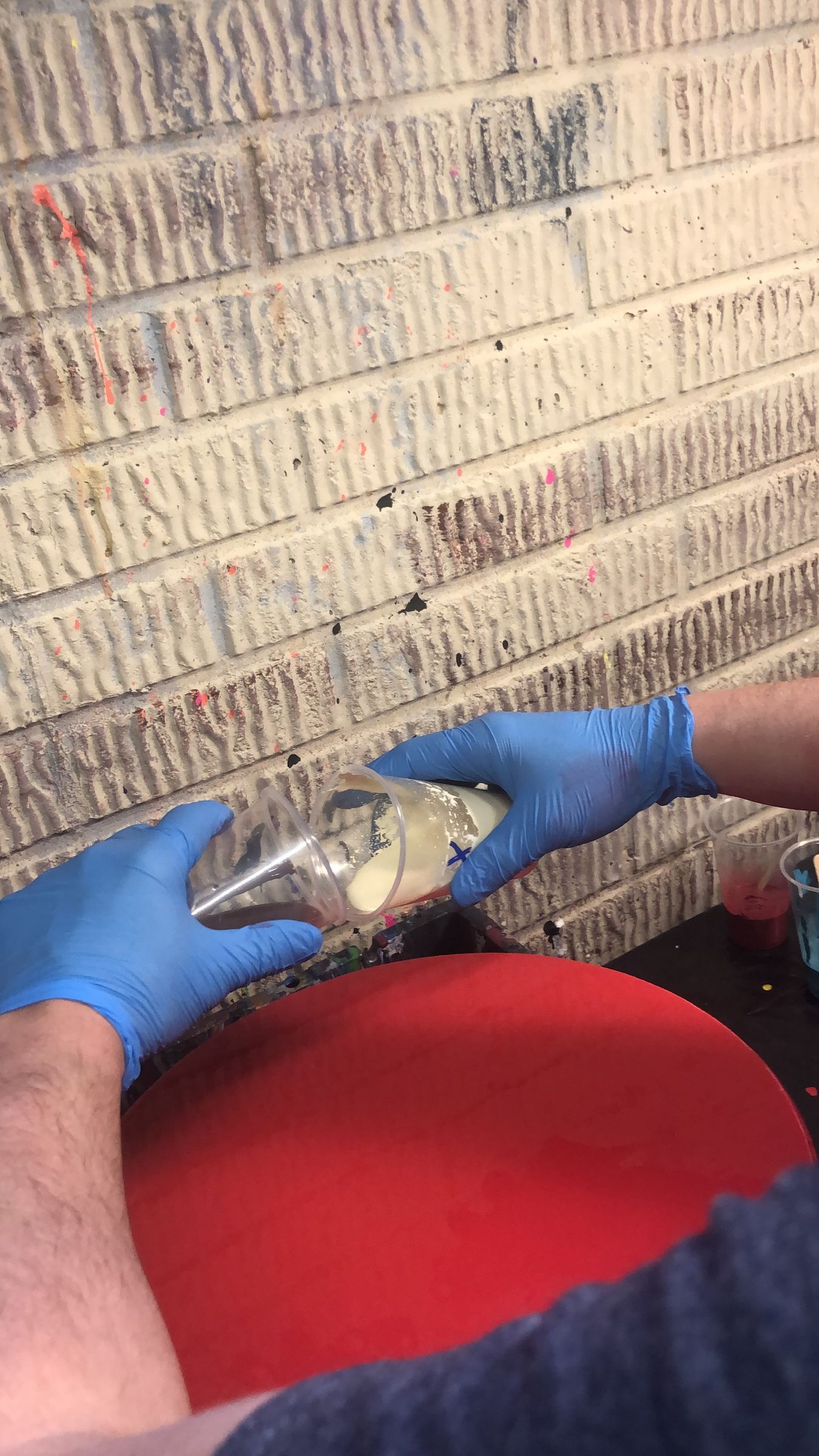 Acrylic Pour Painted Side Table : 5 Steps (with Pictures) - Instructables