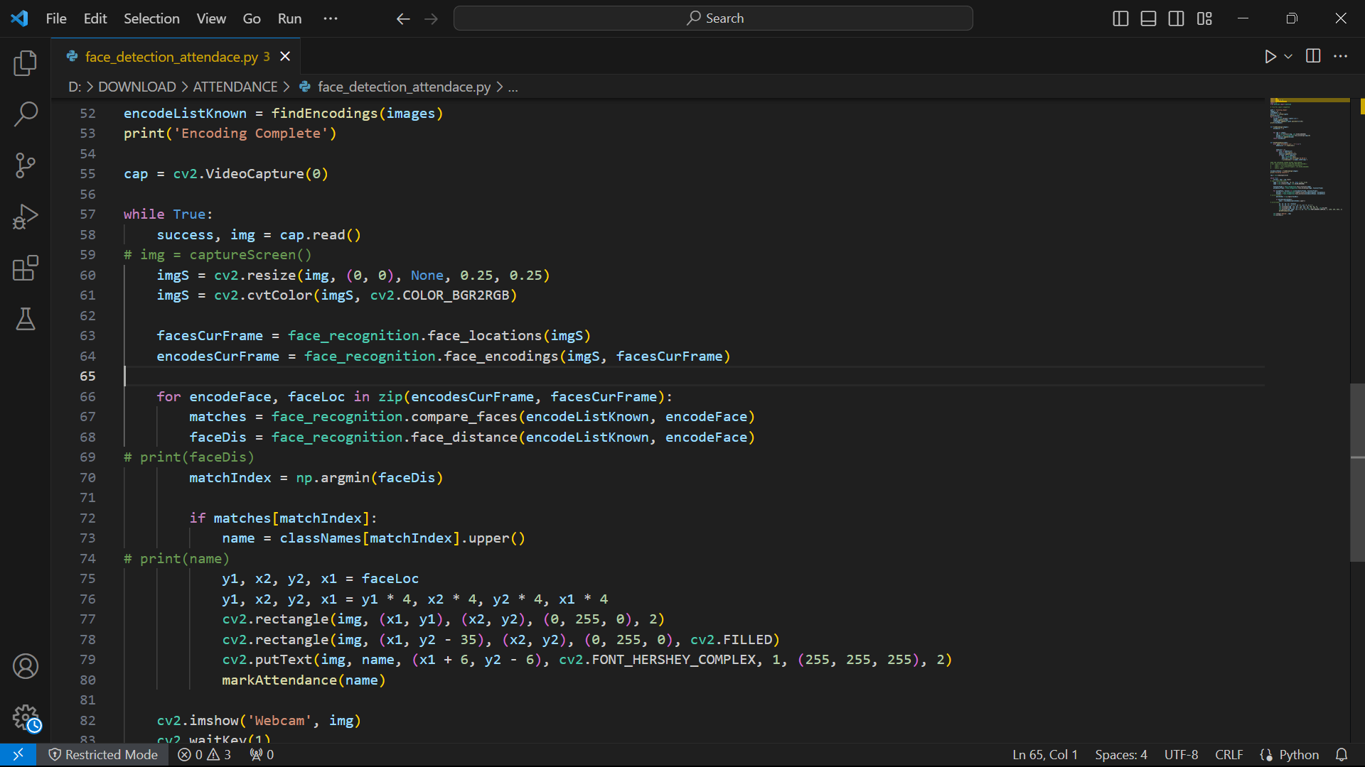 Face Recognition Based Attendance System Using XIAO ESP32S3 Sense Board ...
